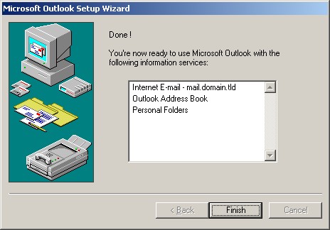 Setup A New Account - Microsoft Outlook 2000 - Corporate or Workgroup